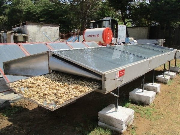 PV integrated solar forced convection low tunnel indirect dryer ...