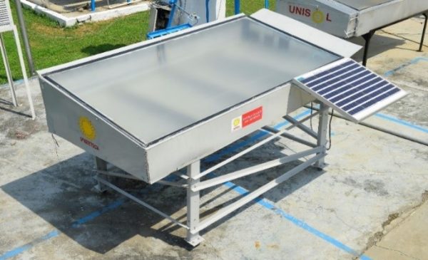 Solar double glazed small portable dryer – SPRERI