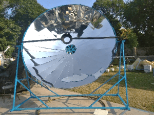 Thermal storage integrated solar concentrating cooker – SPRERI